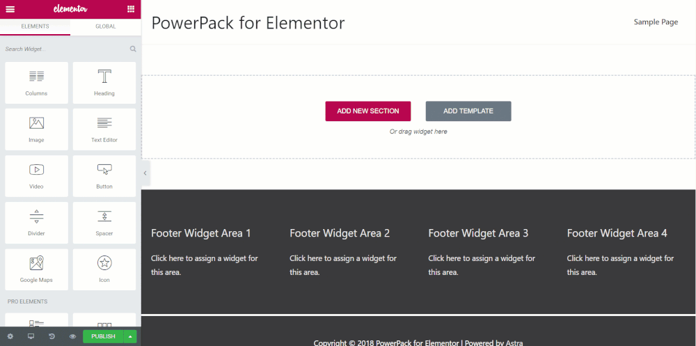 Getting Started with Elementor - PowerPack Addons for Elementor