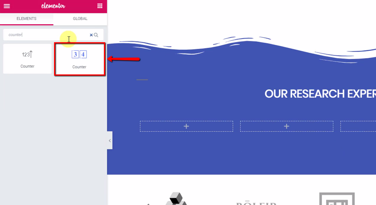 How To Display Animated Number Counter Widget On Your Elementor Site