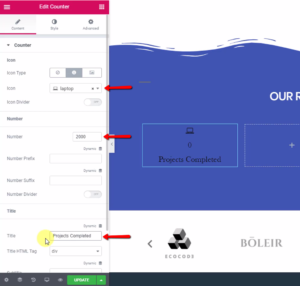[How to] Display Animated Number Counter Widget on your Elementor site