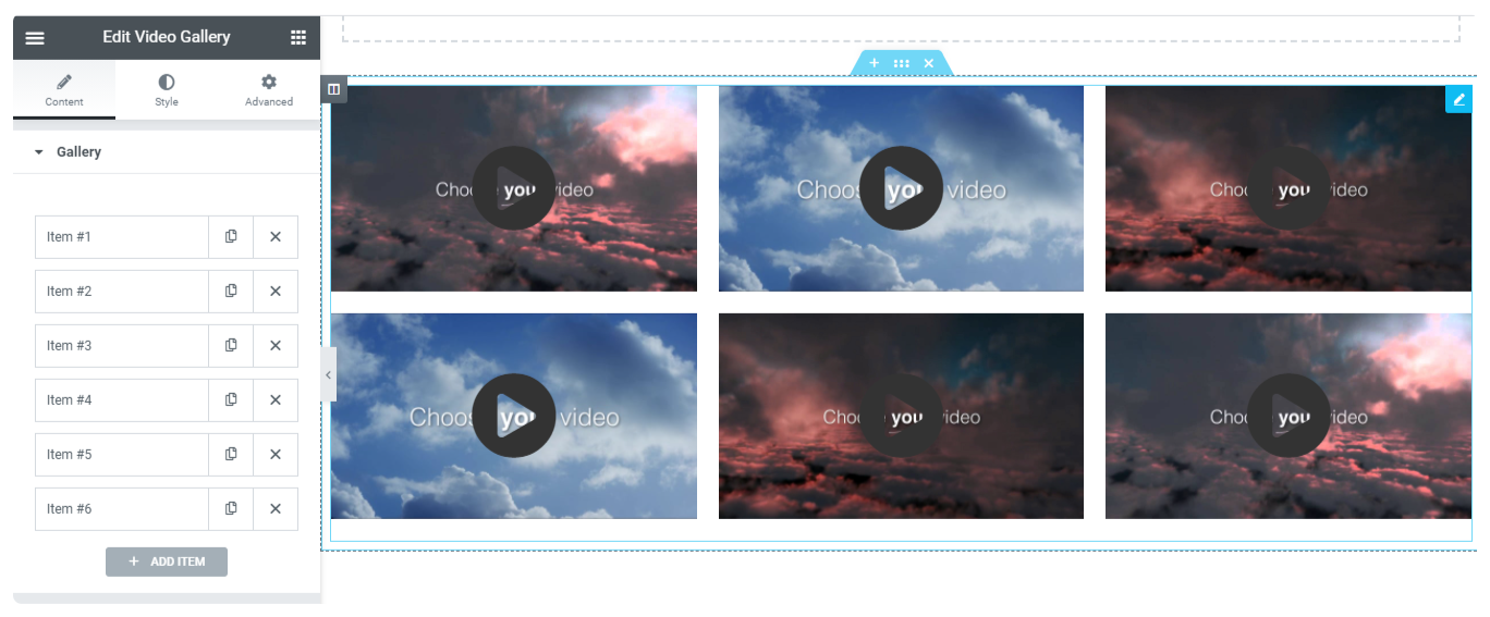 Create A Video Gallery Section With Elementor Powerpack Addons For Elementor