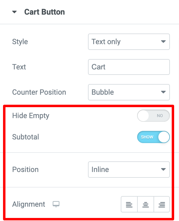 Woo Off Canvas Cart Widget Overview Powerpack Addons For Elementor