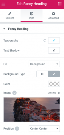 Fancy Heading Widget - PowerPack for Elementor